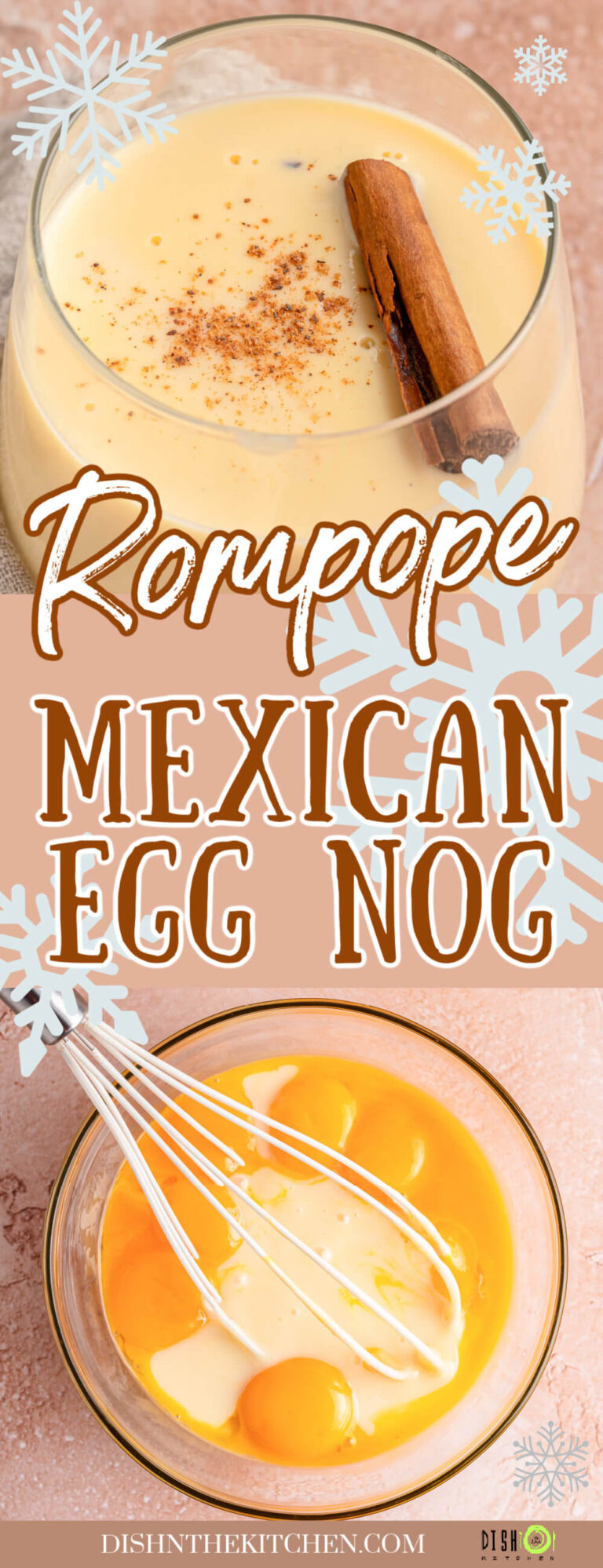 Rompope (Mexican Eggnog) - Dish 'n' the Kitchen