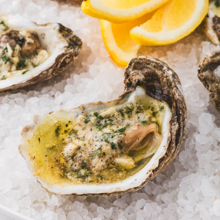 Delicious Baked Oysters - Dish 'n' the Kitchen