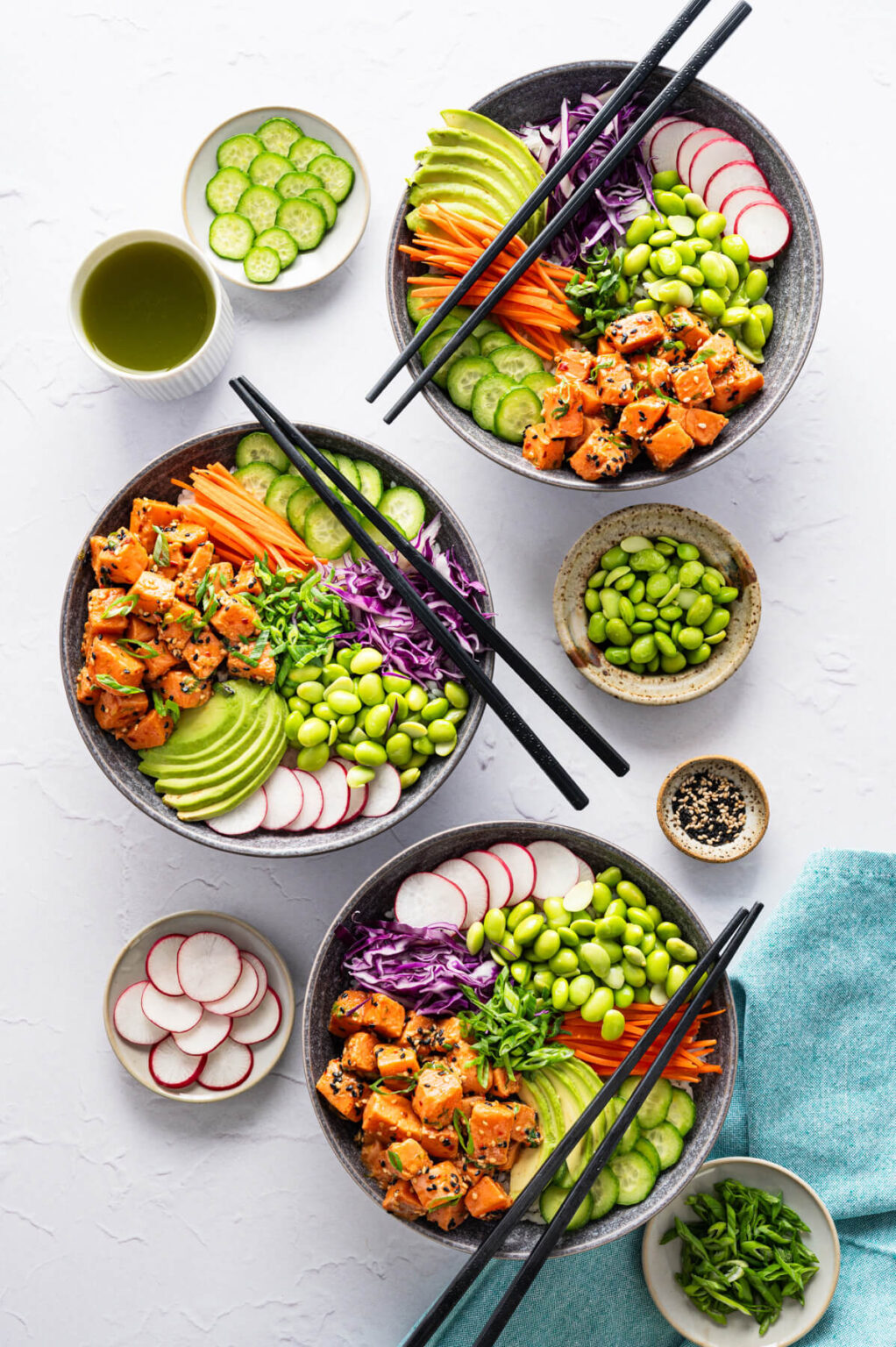 Salmon Poke Bowl Recipe - Dish 'n' the Kitchen