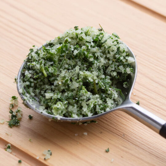 Homemade Herb Salt - Dish 'n' the Kitchen