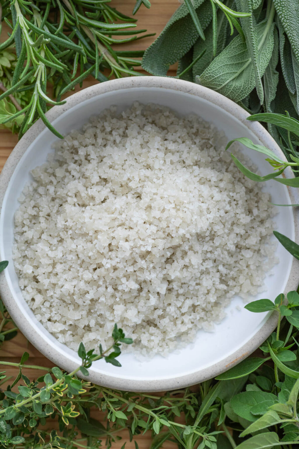 Homemade Herb Salt - Dish 'n' the Kitchen