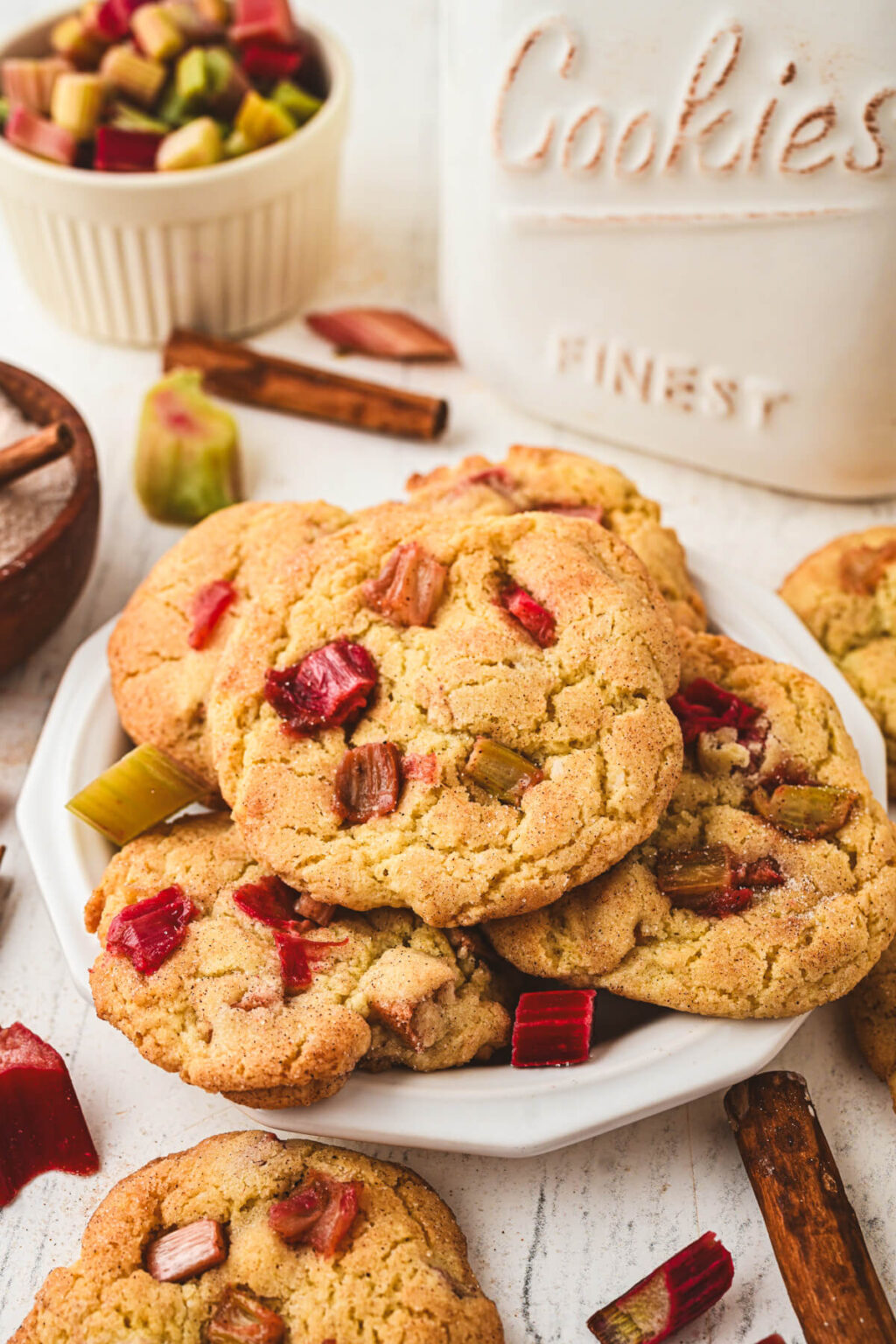 Rhubarb Cookies - Dish 'n' the Kitchen