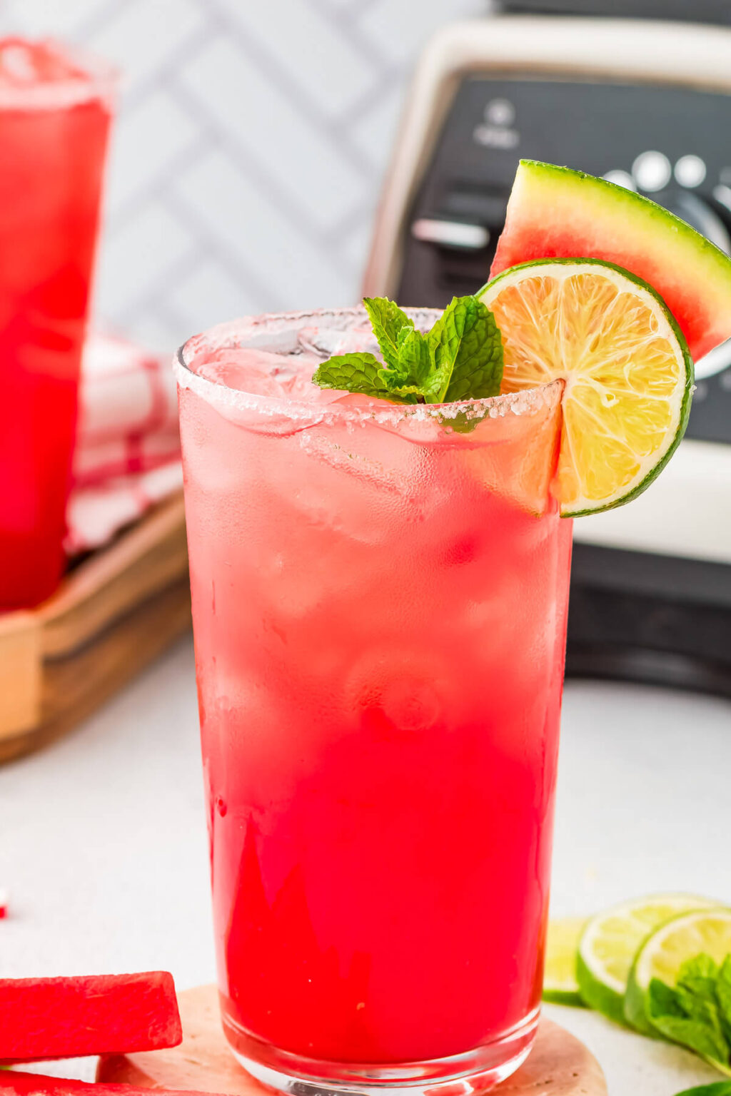 Watermelon Agua Fresca - Dish 'n' the Kitchen