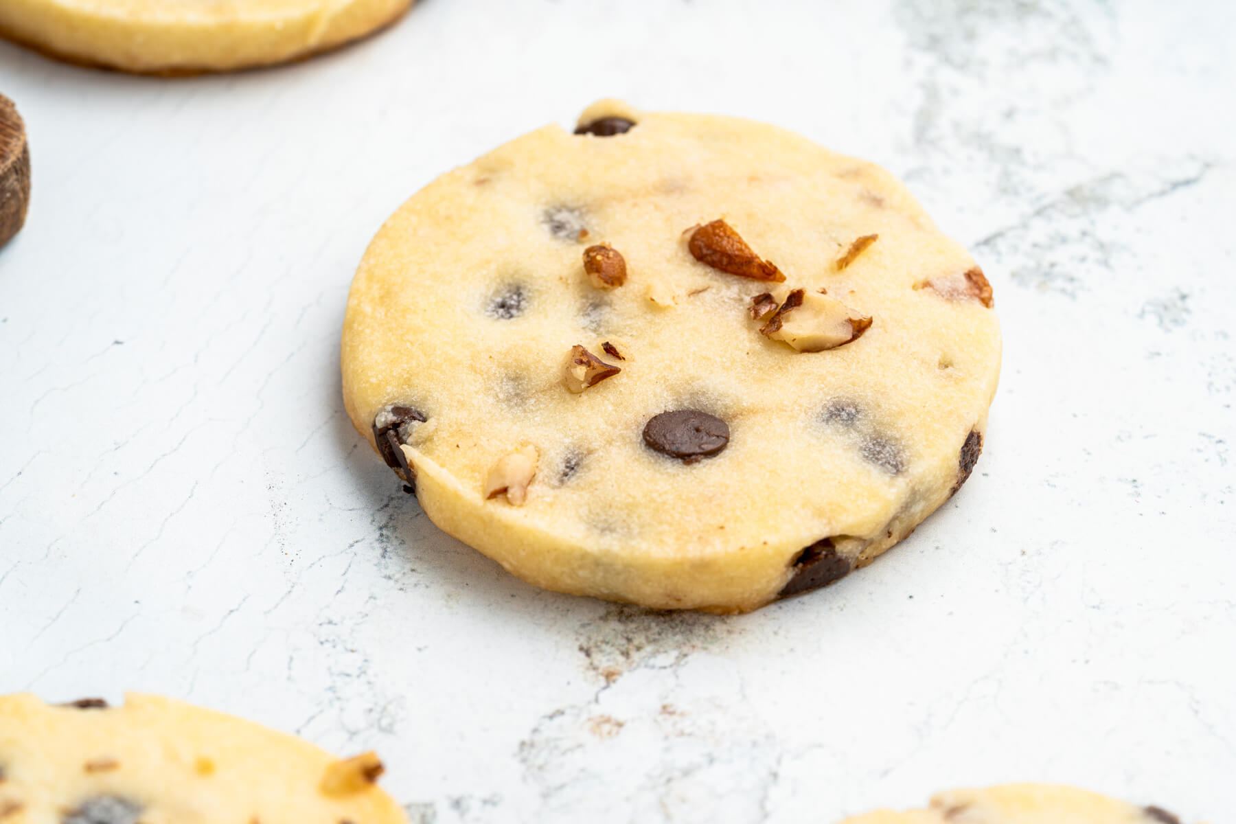 Chocolate Chip Shortbread Cookies - Dish 'n' the Kitchen