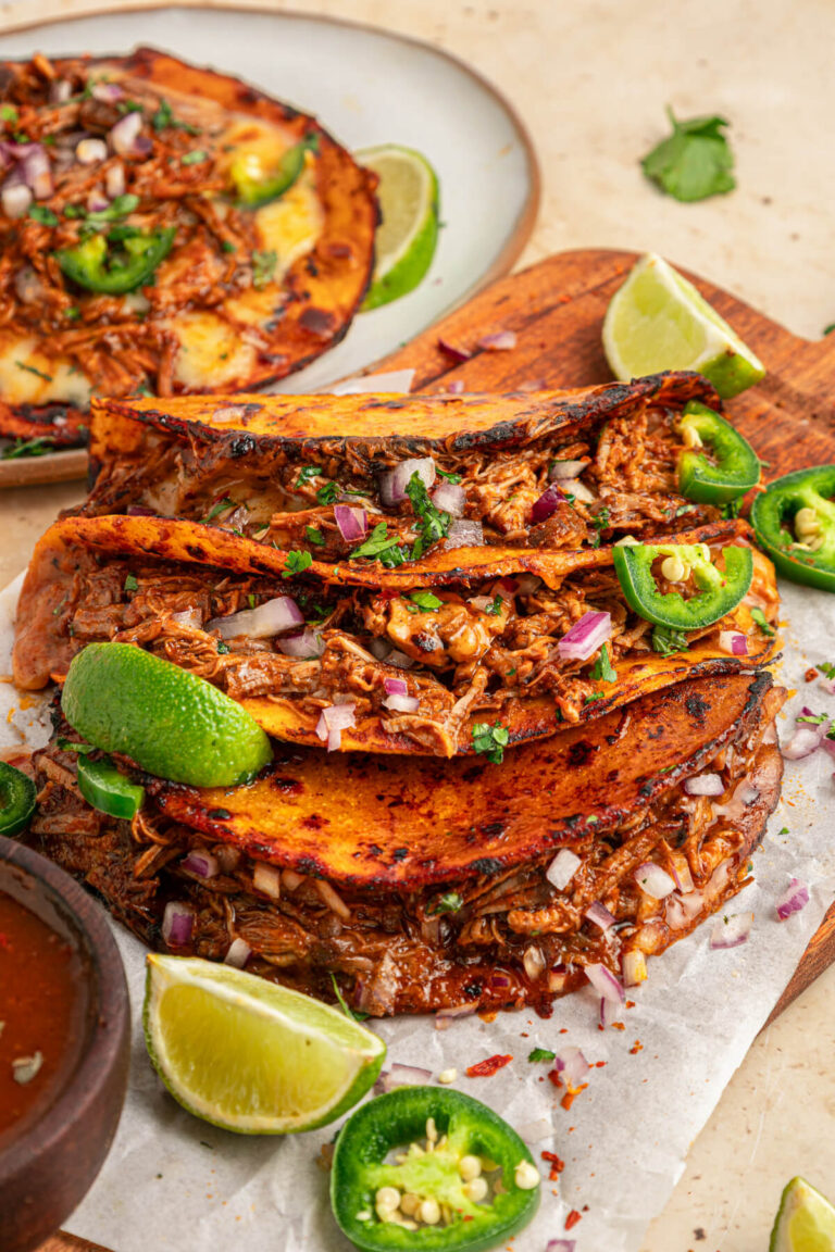 Beefy Birria Tacos - Dish 'n' the Kitchen