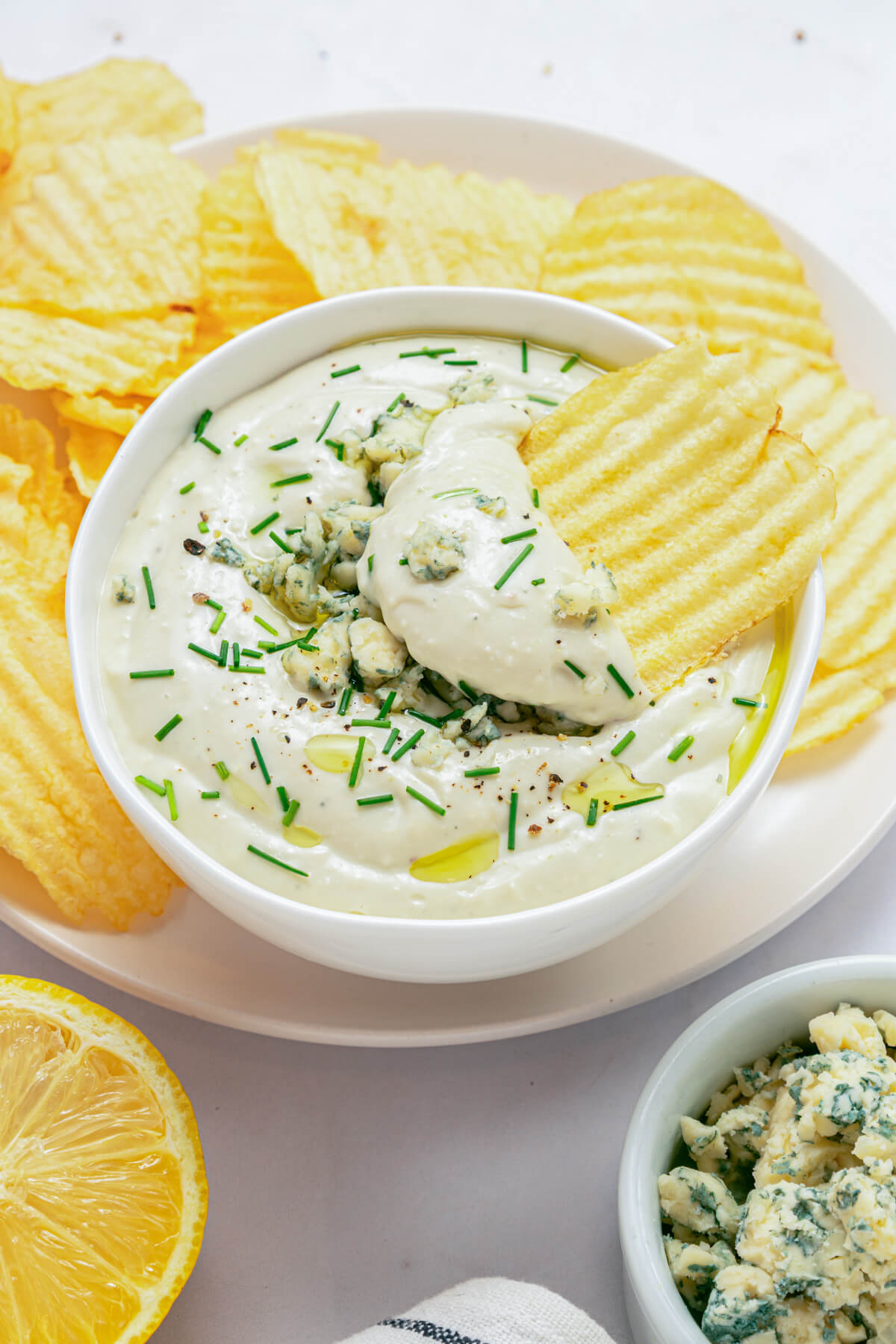 Blue Cheese Dip - Dish 'n' the Kitchen