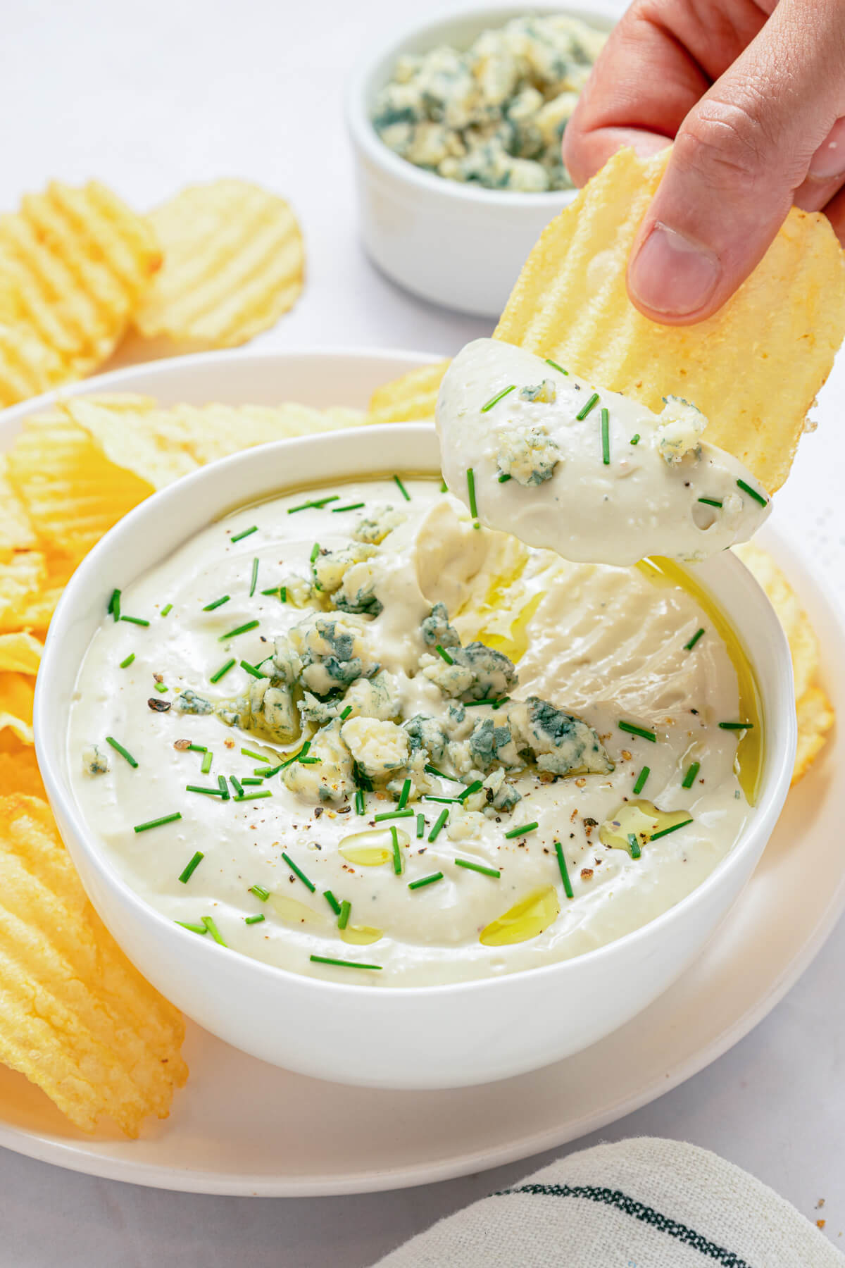 Blue Cheese Dip - Dish 'n' the Kitchen