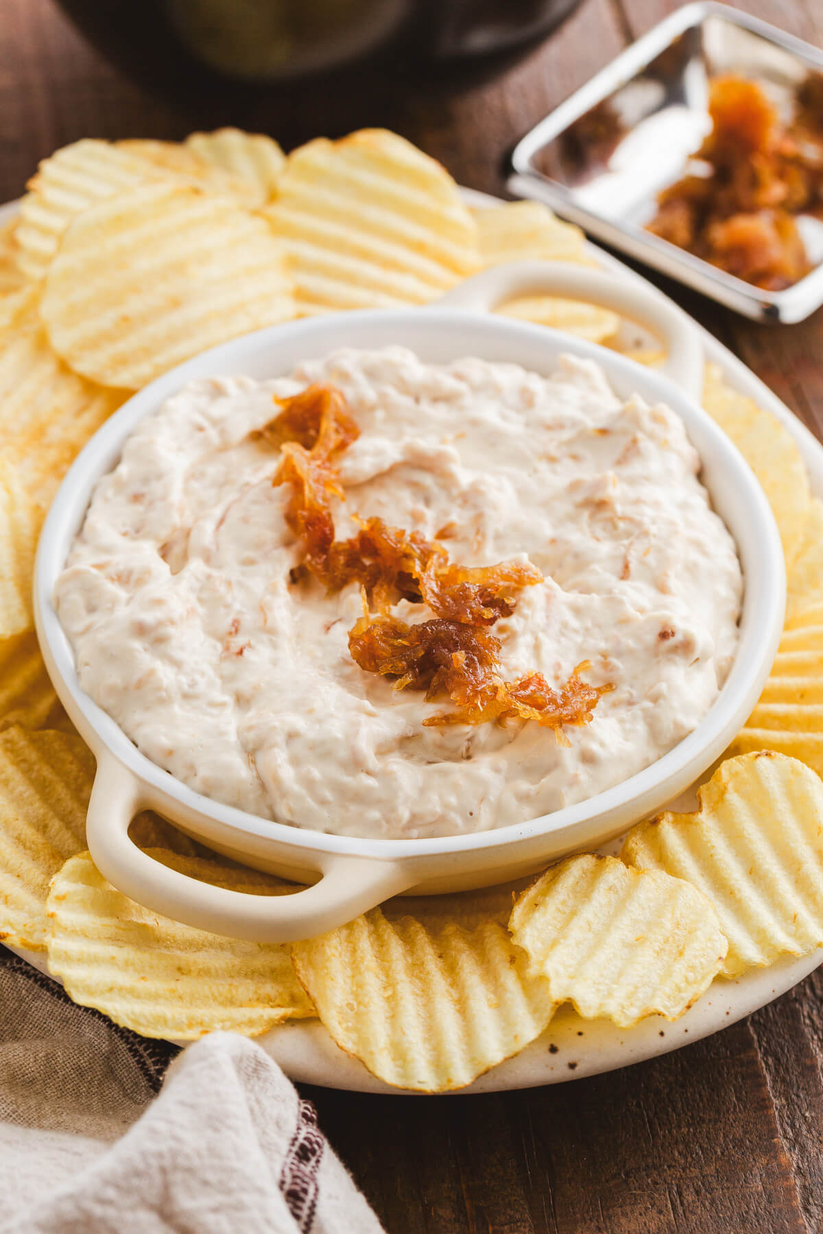 Caramelized Onion Dip - Dish 'n' the Kitchen