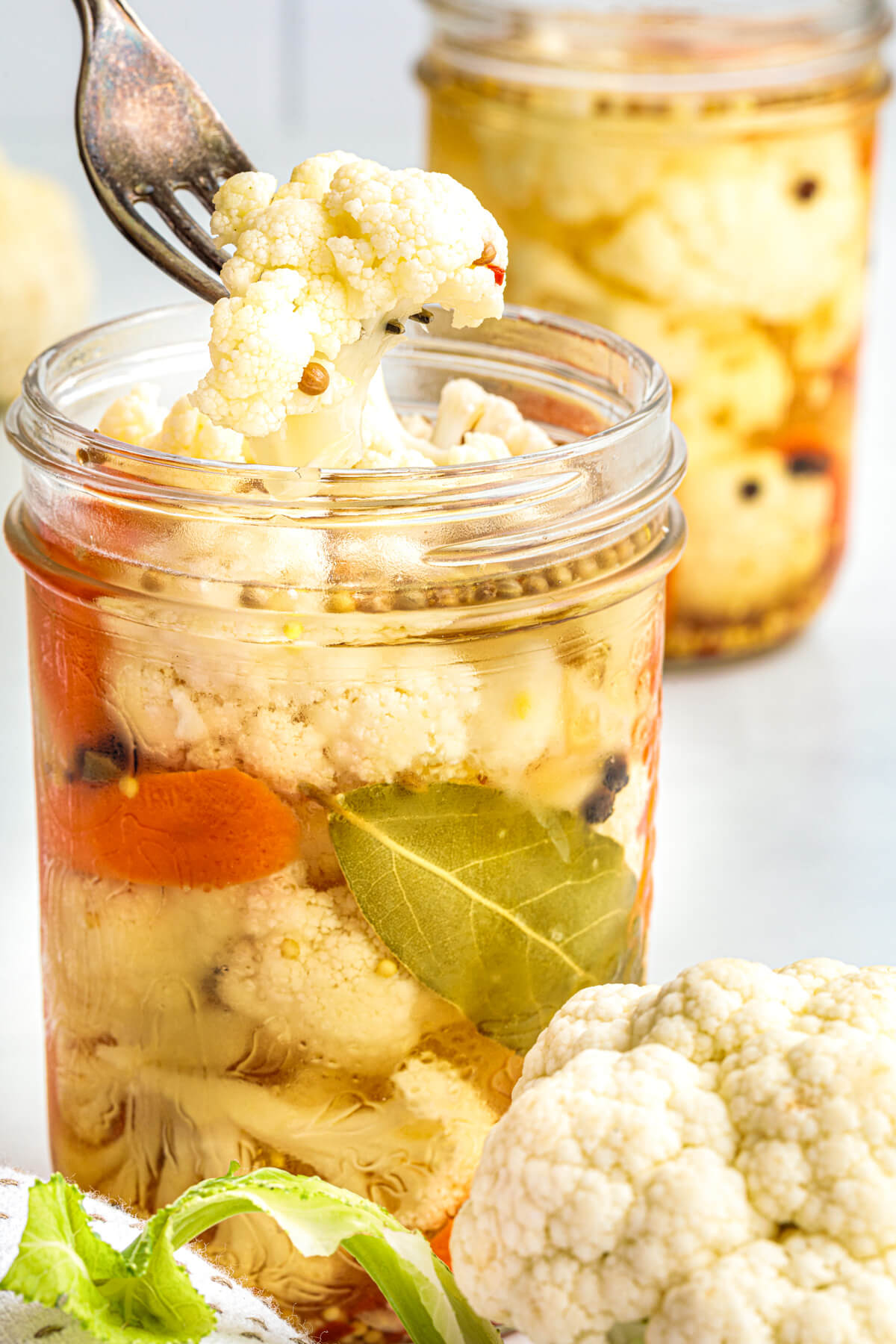 Quick Pickled Cauliflower - Dish 'n' the Kitchen