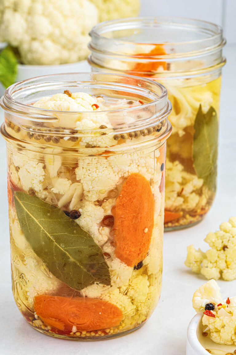 Quick Pickled Cauliflower - Dish 'n' the Kitchen