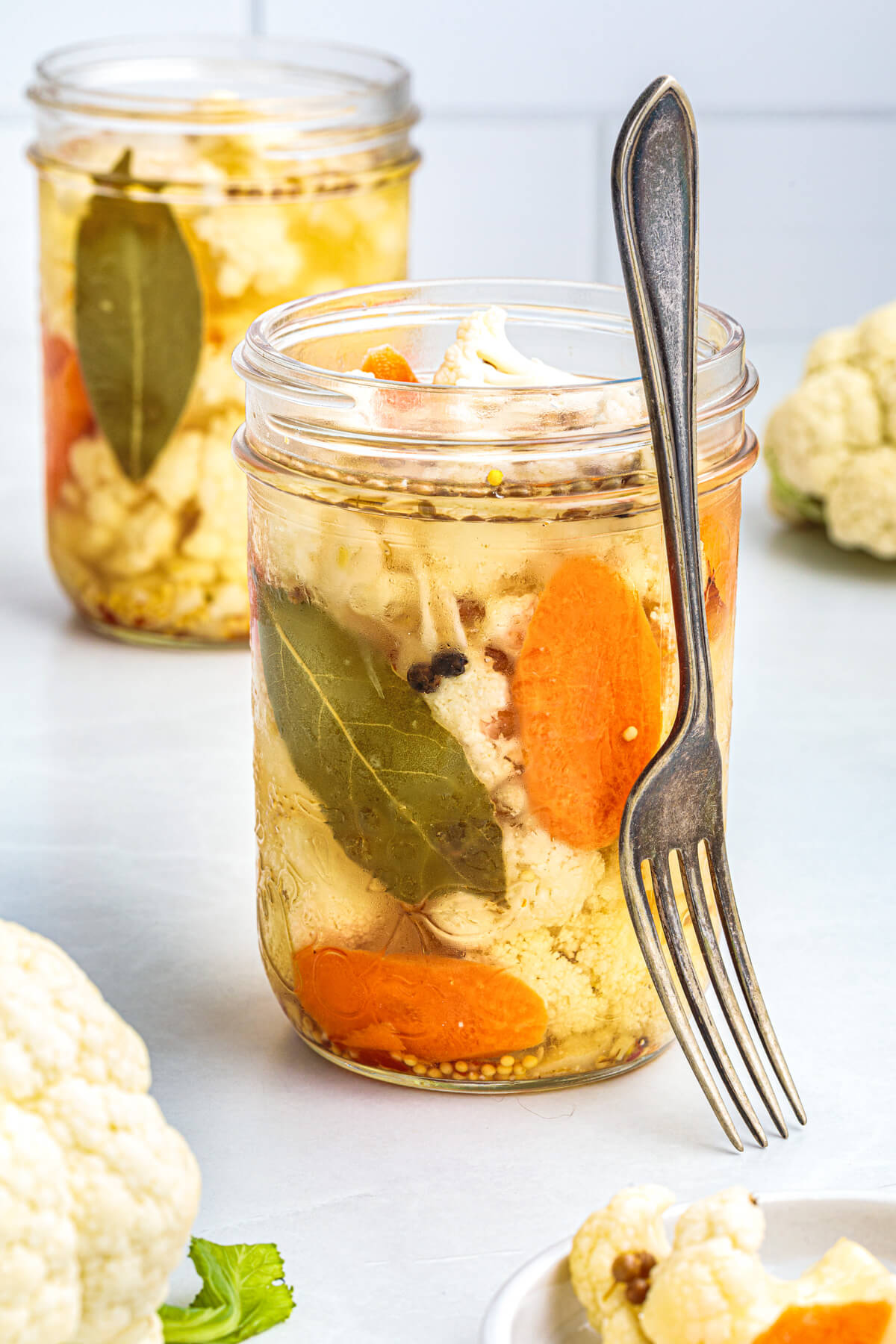 Quick Pickled Cauliflower - Dish 'n' the Kitchen